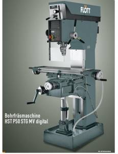 Flott Bohr- Fräsmaschine