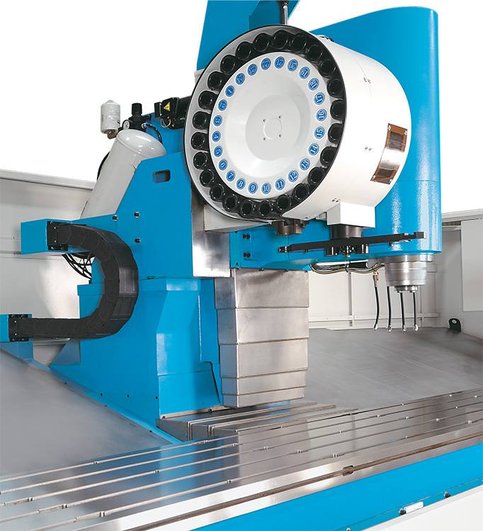 Knuth Matrix 4000 - CNC Vertikal-Fahrständer-Bearbeitungszentrum