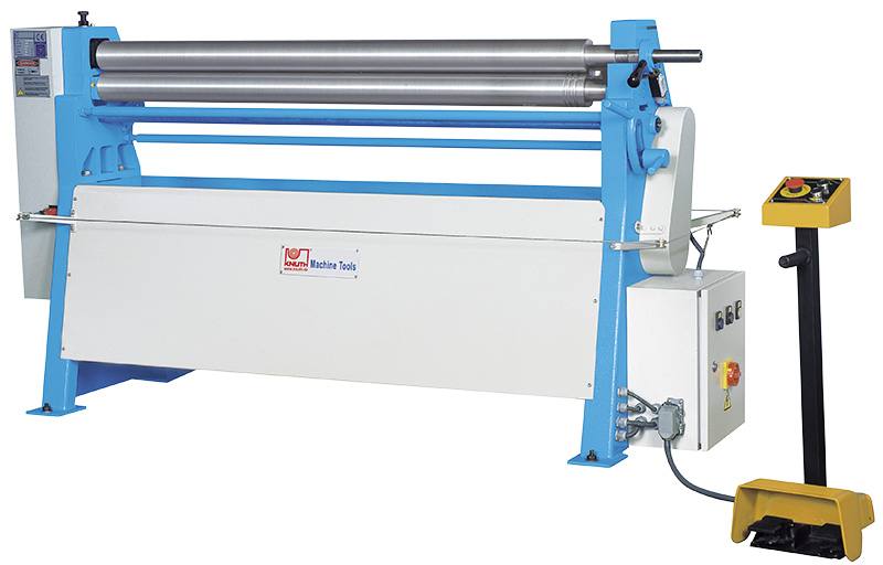 3-Roller Motorized Roll Bending Machine
